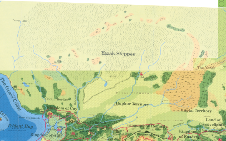 Lining Up Mystara VI – Thorfinn Tait Cartography