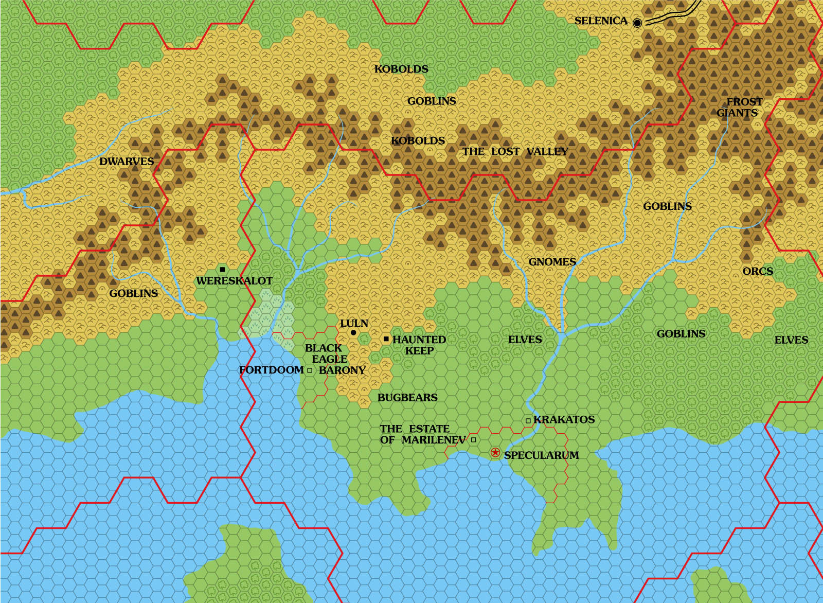 Let’s Map Mystara 1981-1982 – Thorfinn Tait Cartography